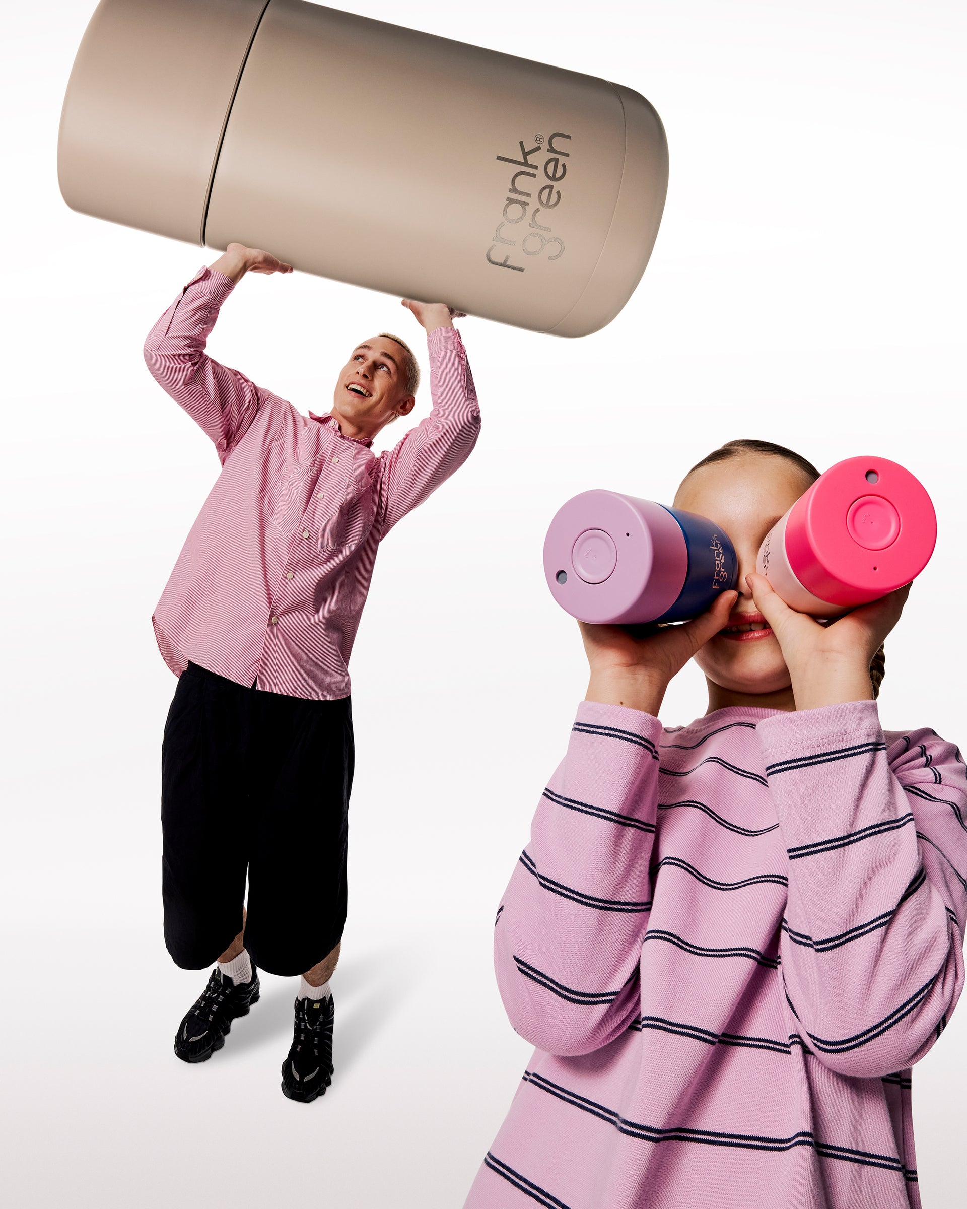 Reusable cups and bottles, stainless steel cups. – frank green Europe